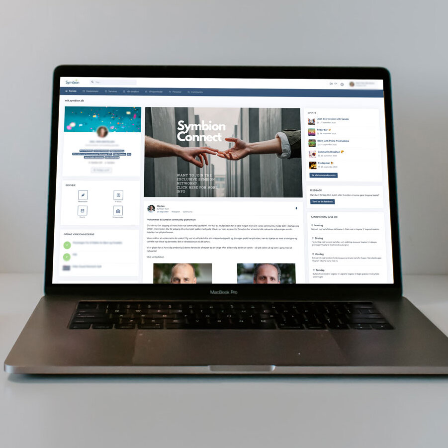 Find community med 600+ iværksættere og startups - Symbion